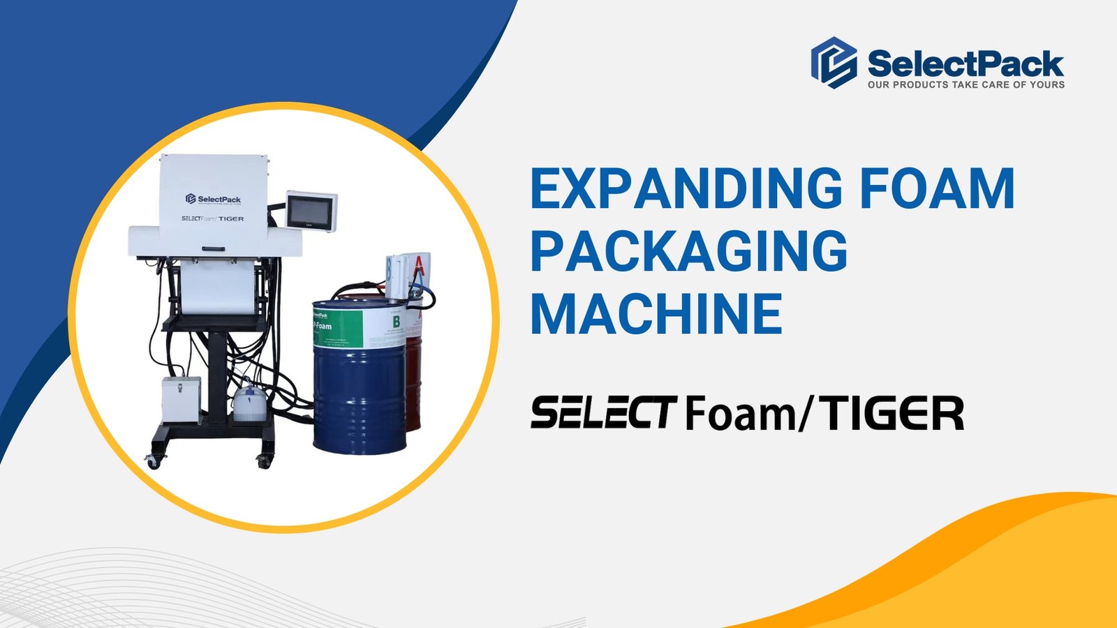 SelectFoam/Tiger On-Demand Expanding Foam Packaging Machine